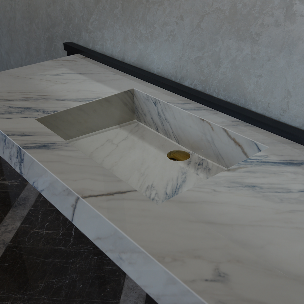 HANDCRAFTED DEKTON ONIRIKA TRANCE ENGINEERED PORCELAIN SINK | Custom ...