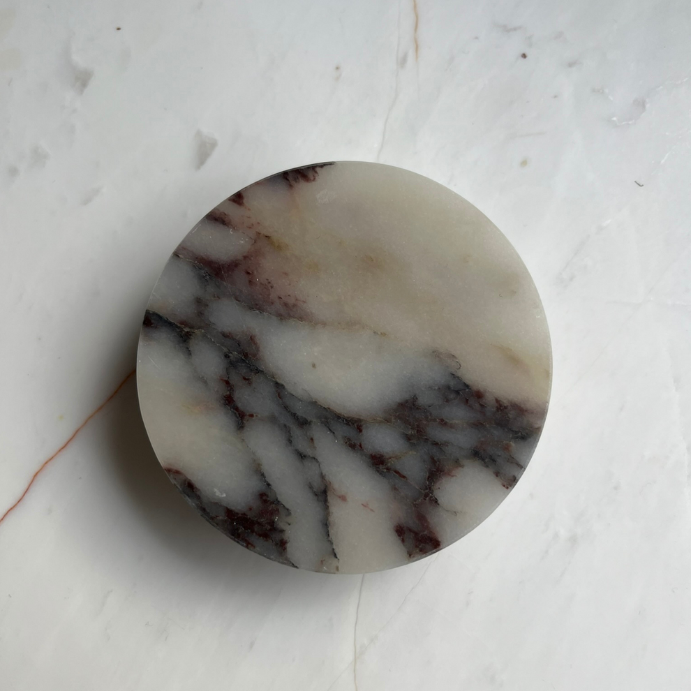 CALACATTA VIOLA MARBLE DRAIN CAP – Marcus